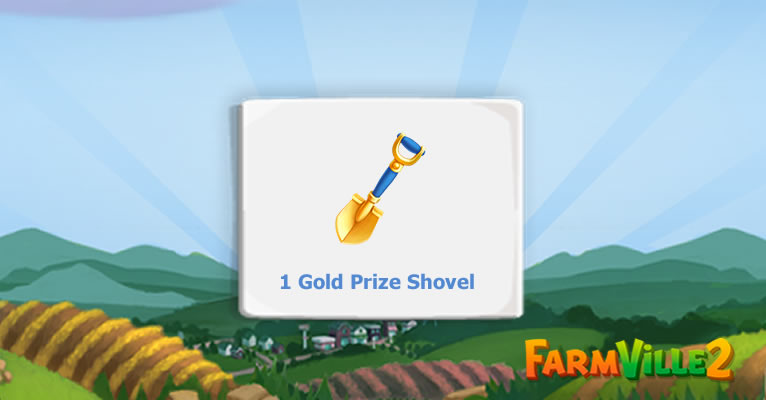 Farmville 2 Free Get a Gold Prize Shovel May 31, 2026 - Juegos Social